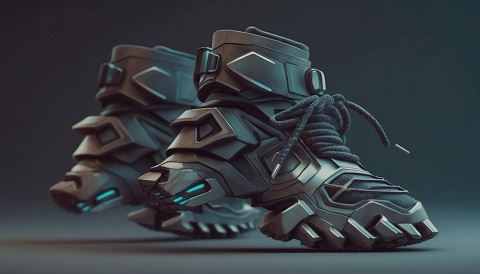 Which shoe company was the first to introduce a microchip